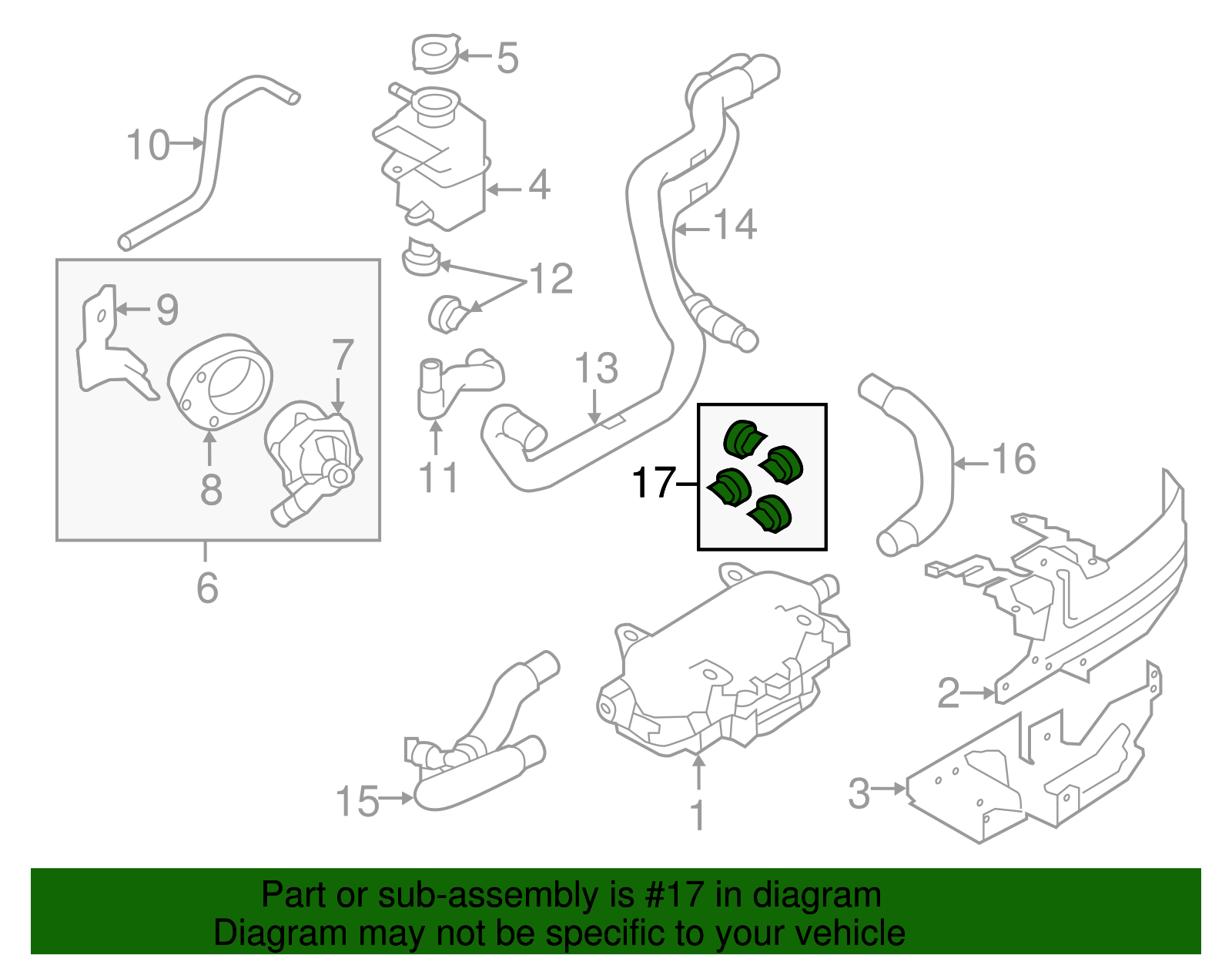 01558-00521 - Charge Air Cooler Pipe Clamp Clamp Hose Clip 2011-2025 ...