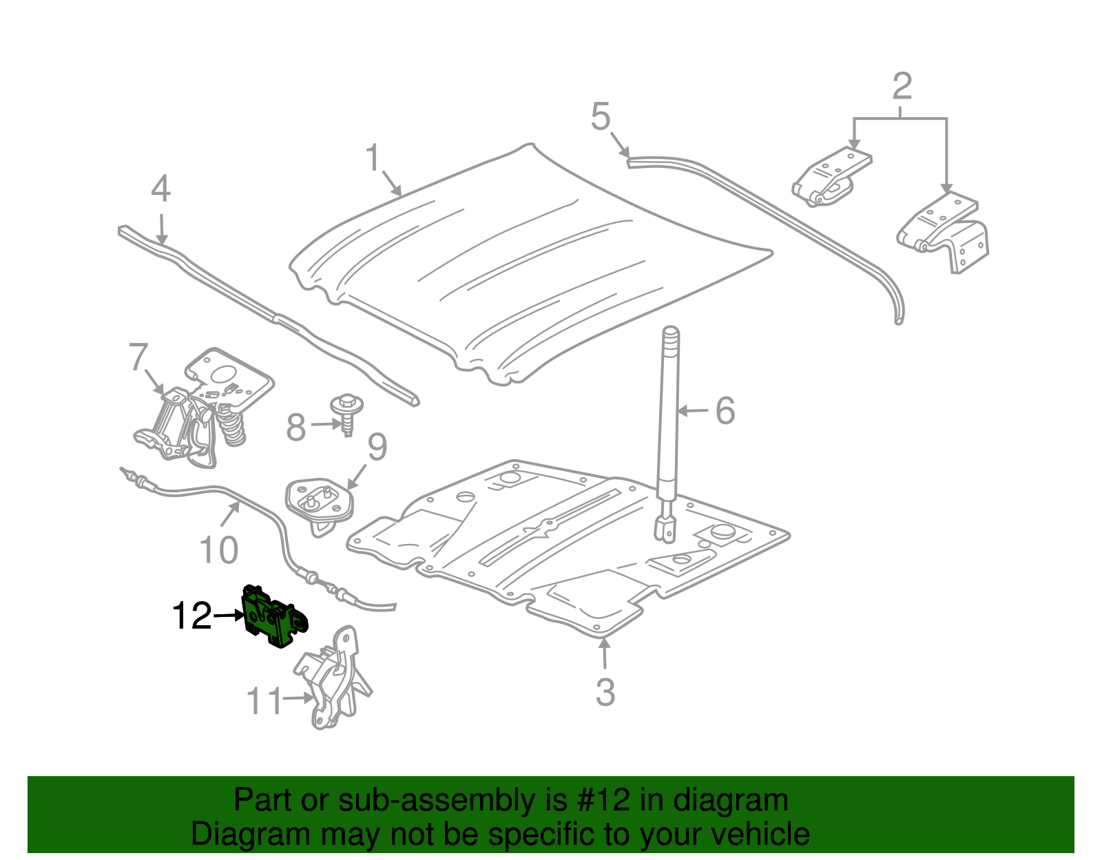 2003-2009 Jaguar Latch C2C3123 | JaguarParts.com