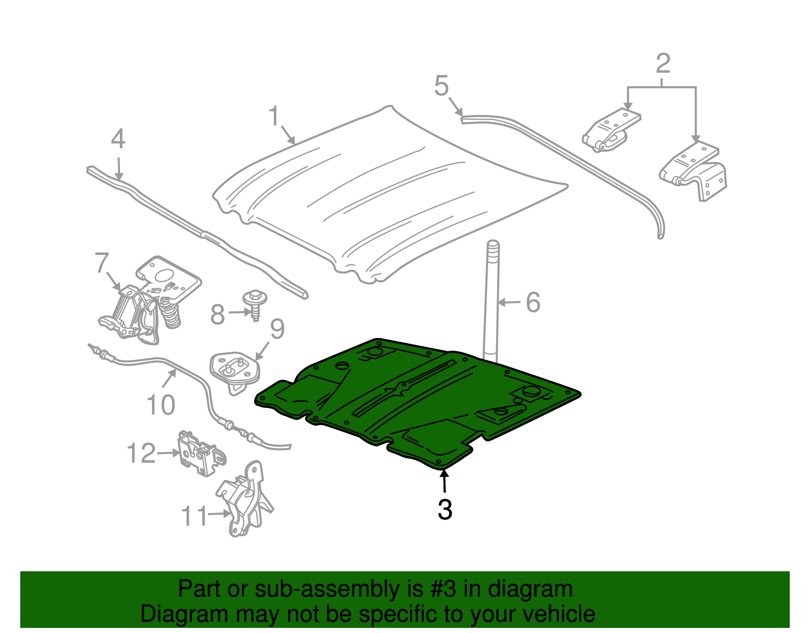 2004-2009 Jaguar | Front Seal | C2C32839 | Express Jaguar Parts