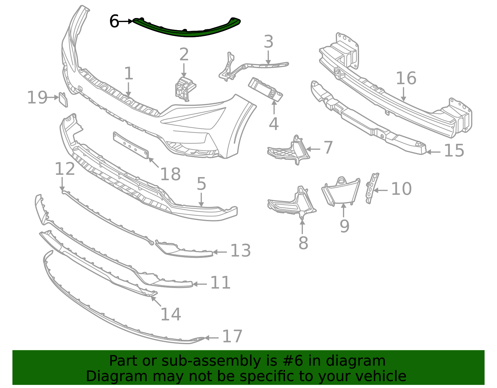 86378-R0020SCR - Upper Molding 2022-2024 Kia Carnival | Kia.Parts Store