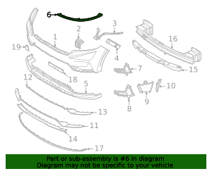 86378-R0020SCR - Upper Molding 2022-2024 Kia Carnival | Kia.Parts Store