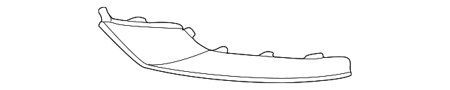 86595-R0020 - Lower Molding 2022 Kia Carnival | Kia.Parts Store