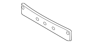 2022-2024 Kia Carnival | License Bracket | 86529-R0010 | Kia Auto Parts