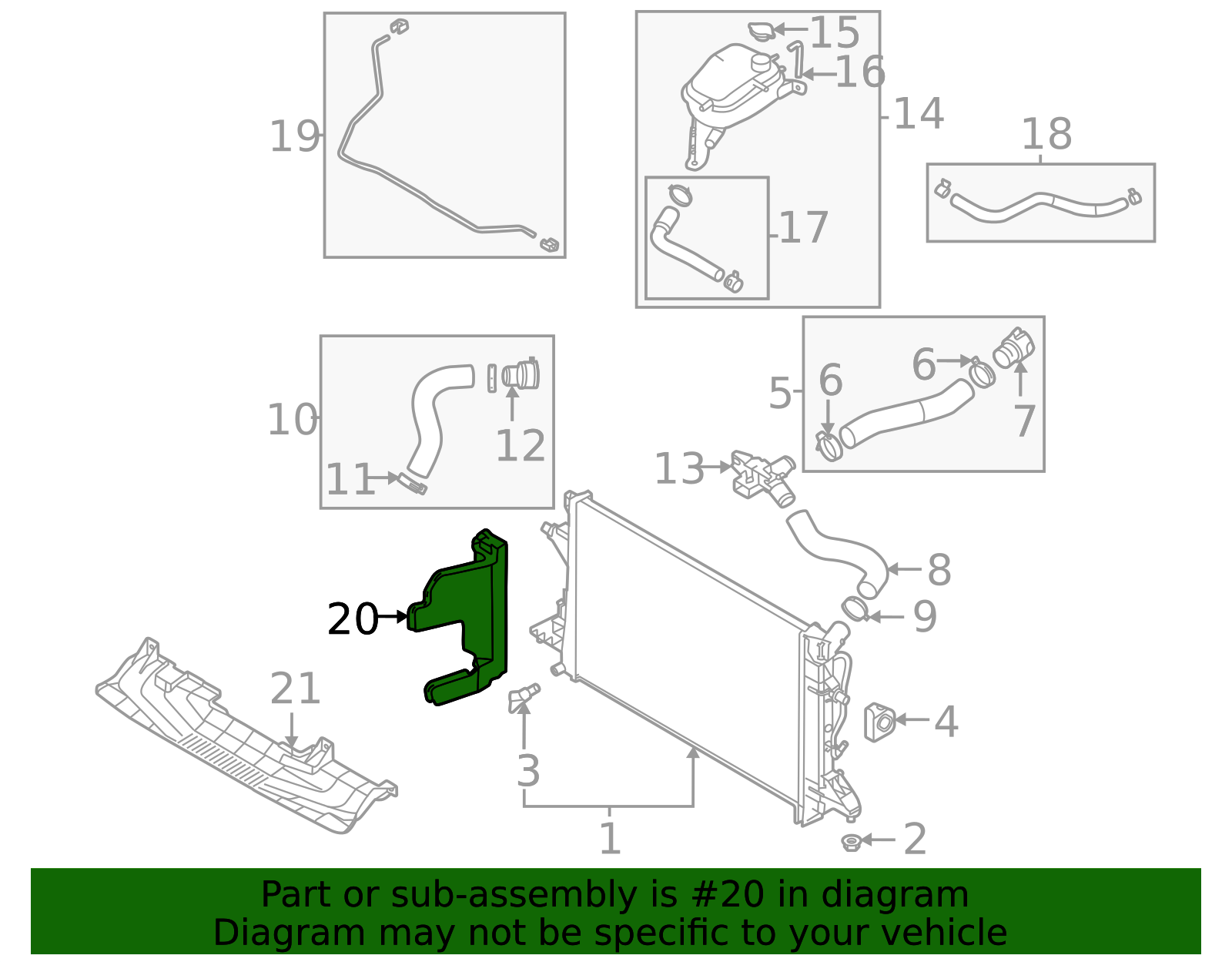 2024-2025 Hyundai Elantra Radiator Support Air Deflector 29136-AA700 ...