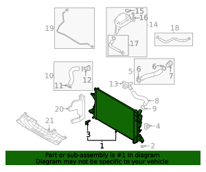 2021-2025 Hyundai Elantra Radiator 25310-AA400 | OEM Parts Online