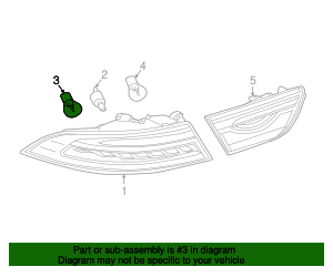 2017-2019 Jaguar XE Signal Bulb T4N13304 | JaguarParts.com