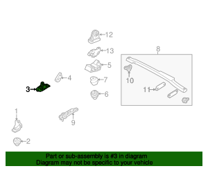 30748811 - Engine Mount 2001-2009 Volvo | AutoNationParts.com