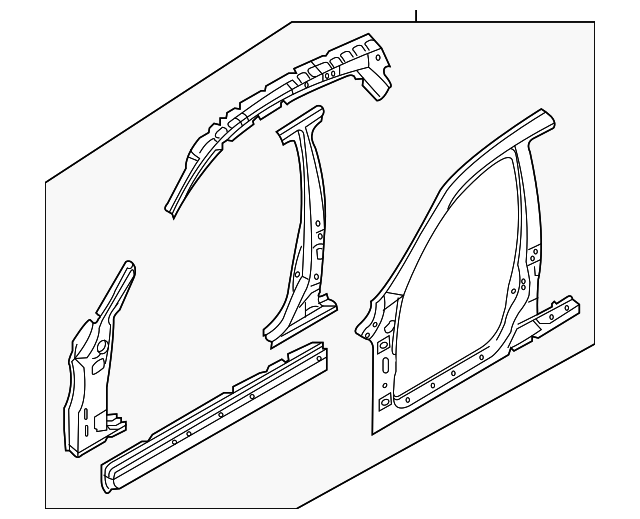 2016-2017 Infiniti QX50 Uniside Assembly G6030-5UBKA | Faulkner ...