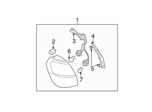 1984-2004 Subaru OEM NEW 1984-2004 Subaru Standard DL Brat Loyale ...