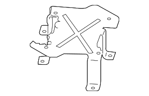 28070-1BA0A - Radio Amplifier Bracket 2008-2017 Infiniti | AutoNation Parts