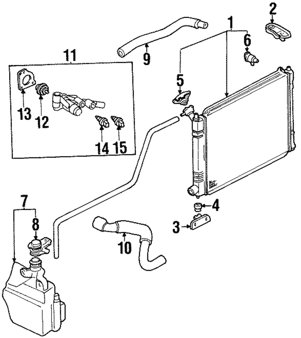 F8CZ-8592-AA - Thermostat Housing | My Ford Parts