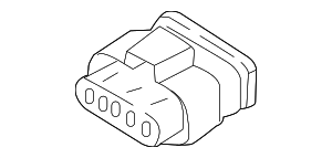 1K0-973-804 - Tail Lamp Assembly Connector 2017-2019 Audi A4 allroad ...