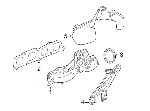 Exhaust Manifold for 2014 Chevrolet Malibu | GMPartsDirect.com