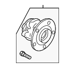 2013-2022 Mitsubishi Hub & Bearing Assembly 3785A063 | Mitsubishi Parts ...