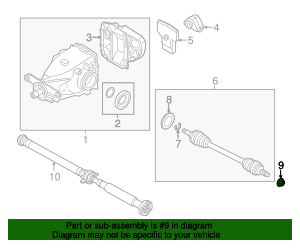 33406799223 - 2007-2023 BMW Nut (33-40-6-799-223) | BMW of South ...