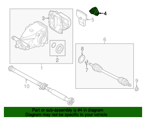 2017-2020 BMW Vibration absorber 33-17-6-877-100 | AutoNationParts.com