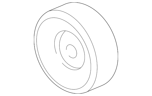 Genuine OEM Ford Part - Pulley 6L3Z-6C348-A | Genuine OEM Ford Parts ...