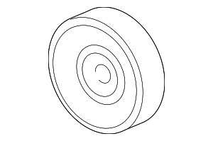 2002-2010 Ford Pulley 1L2Z-6C348-AA | OEM Parts Online