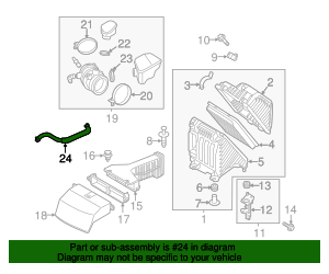 26710-3C351 - PCV Valve Hose 2010-2024 Hyundai | AutoNationParts.com