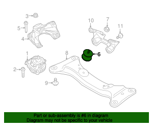 Genuine BMW 22-31-2-284-819 | Trans Mount | FREE Shipping on Most ...