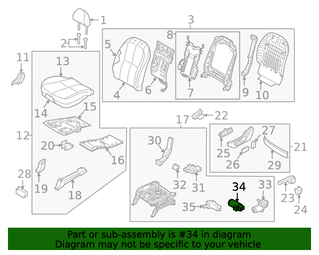 88509-A9010 - Motor 2015-2021 Kia Sedona | Kia.Parts Store