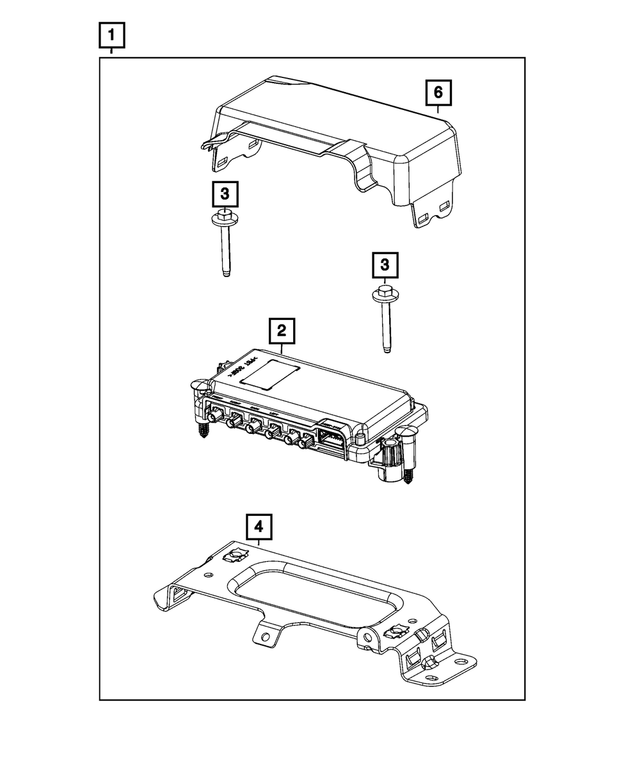 2022 Ram Camera Processor Module 56029965AC | My Mopar Parts
