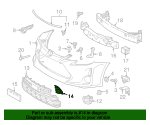 2014-2016 Scion tC Jack Plug Cover 52128-21080 | AutoNationParts.com