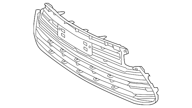 53112-21060 - Grille Radiator Lw - 2014-2016 Scion tC | OEM Genuine ...