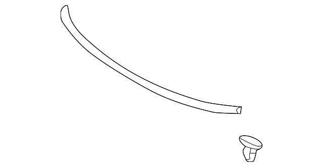 2014-2016 Scion tC Upper Seal 53395-21030 | Toyota Parts Center