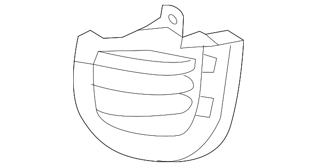 2014-2016 Scion tC Lamp Cover 52437-21040 | Toyota Parts Center