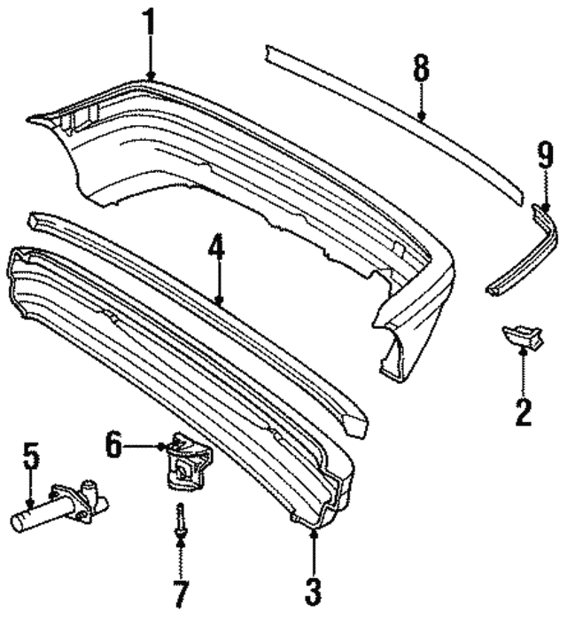 Genuine BMW 51-12-8-146-458 | Bumper Cover | FREE Shipping on Most ...