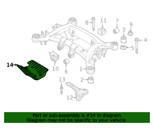 33-30-6-871-001 - Lower Shield - 2018-2023 BMW | Buy BMW Parts Now