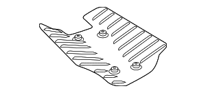 Genuine BMW 33-30-6-871-001 | Lower Shield | FREE Shipping on Most ...