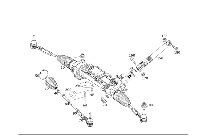 Bellows 212-463-05-96-64 | MB Online Parts