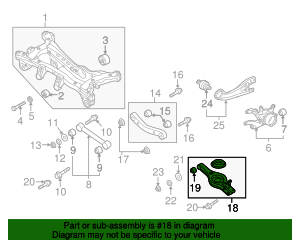2010-2015 Hyundai Tucson Lower Control Arm 55210-2S200 | OEM Parts Online