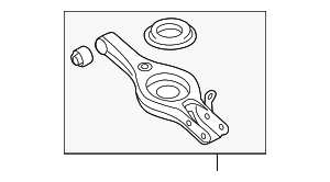 2010-2015 Hyundai Tucson Lower Control Arm 55210-2S200 | OEM Parts Online
