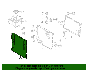 2011-2017 Volkswagen Touareg Frame 7P0-121-093-D | QuirkParts