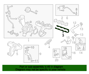 2011-2021 GM Exhaust Manifold Washer 55565349 GM | GMPartsDirect.com