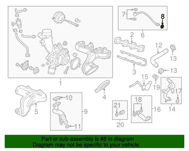 Buy Genuine GM Auto Parts - Turbo (Part # 25200945) | GM Parts Store