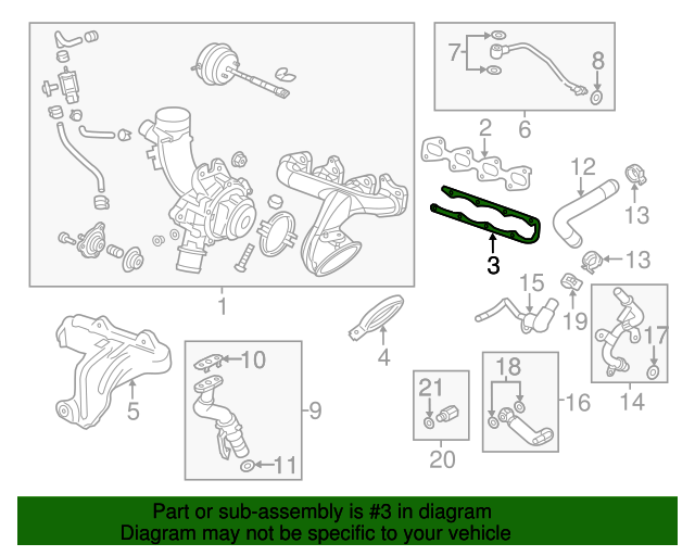 2011-2021 GM Exhaust Manifold Washer 55565349 GM | GMPartsDirect.com