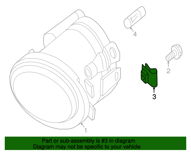 Genuine BMW 07-12-9-904-221 | Fog Lamp Assembly Nut | FREE Shipping on ...