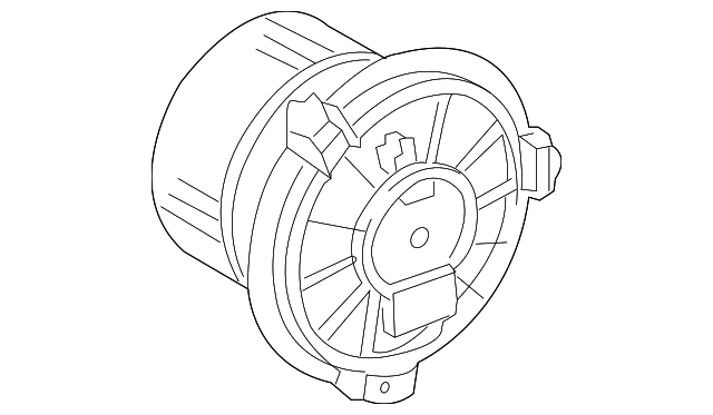 2008-2025 Toyota 2008-2024 Toyota - Motor Sub-Assembly, Blower With Fan ...