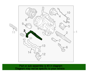 2009-2022 Toyota Sequoia Heater Core 87107-0C061 | Toyota Parts Center