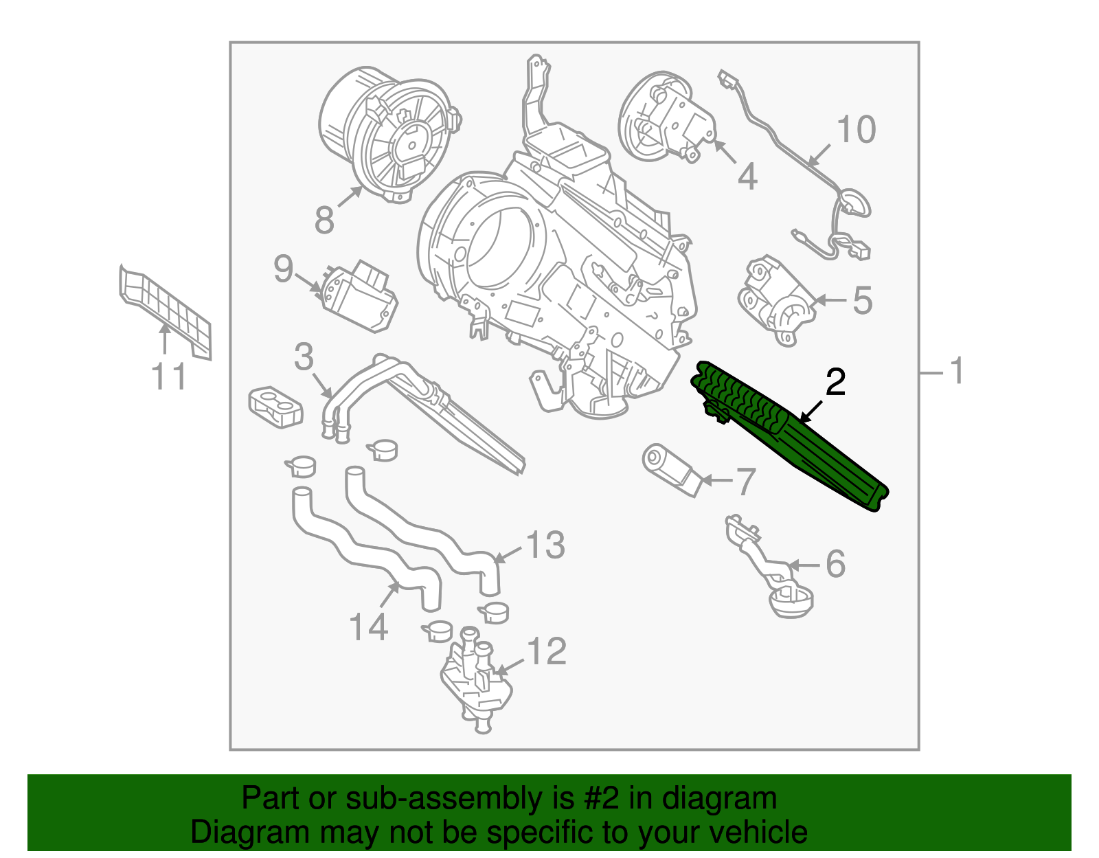 2008-2023 Toyota 2008-2023 Toyota - Evaporator Core 88501-0C080 ...