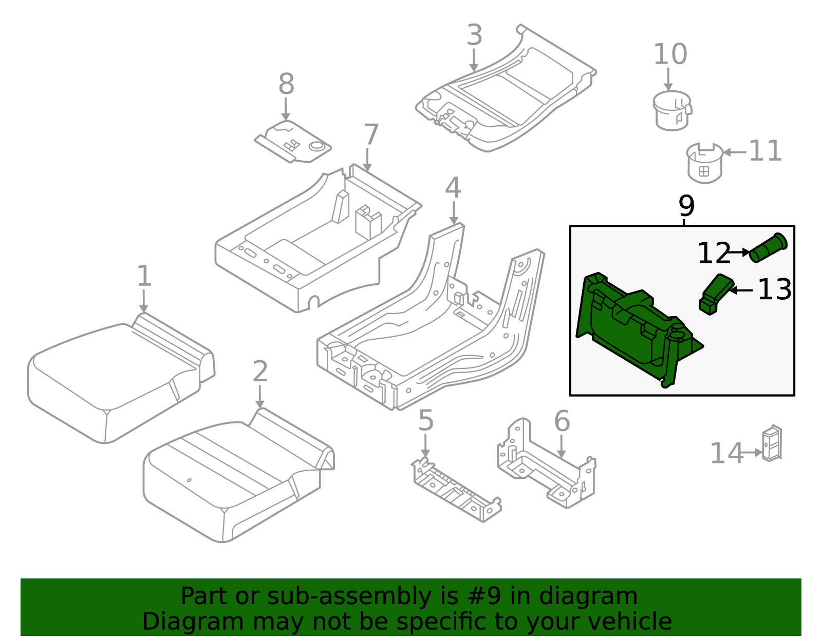 JL3Z-1813562-AE - 2018-2020 Ford F-150 - Cup Holder | Ford OEM Parts Outlet