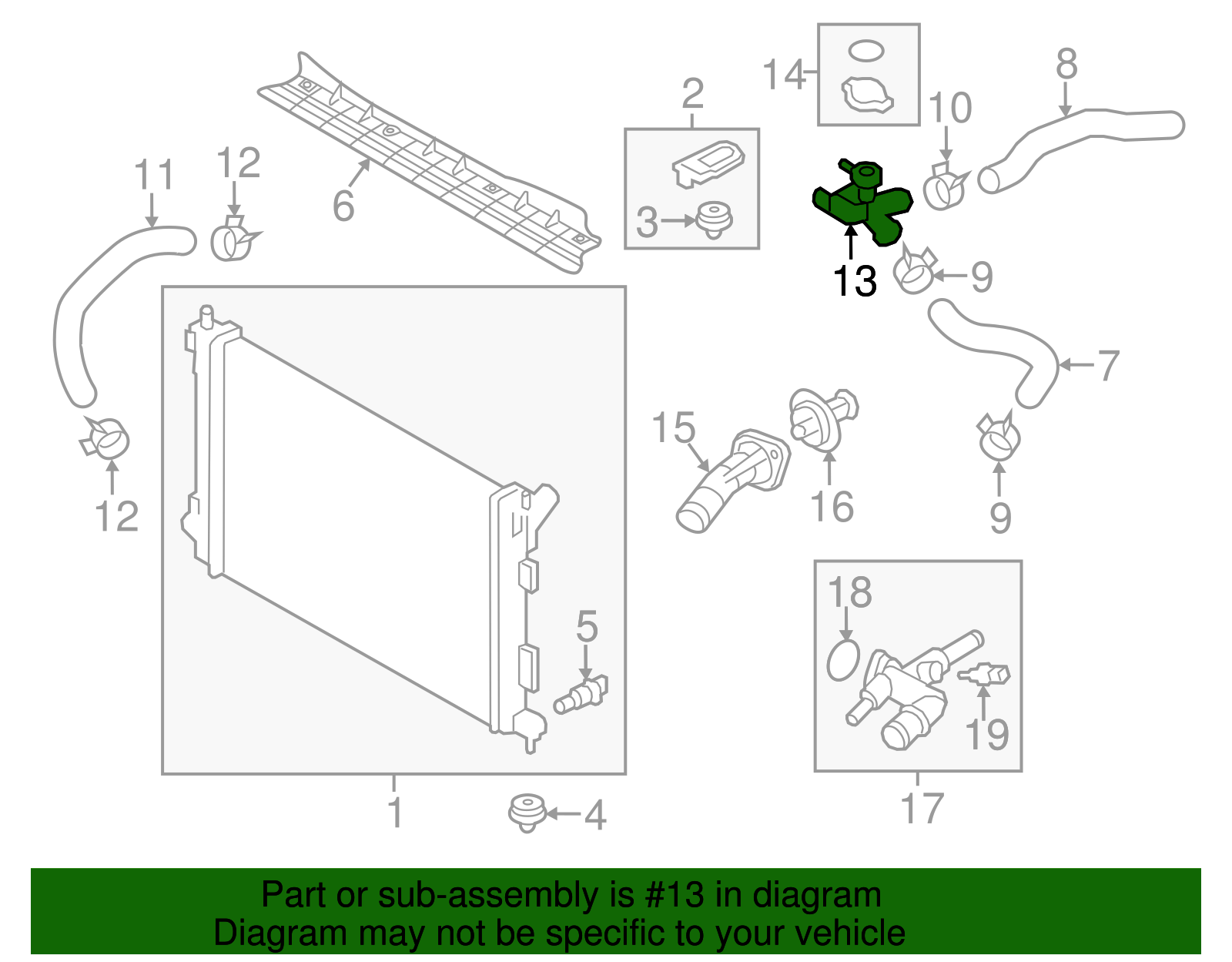25329-1R200 - Filler Neck 2012-2017 Kia Rio | Kia.Parts Store