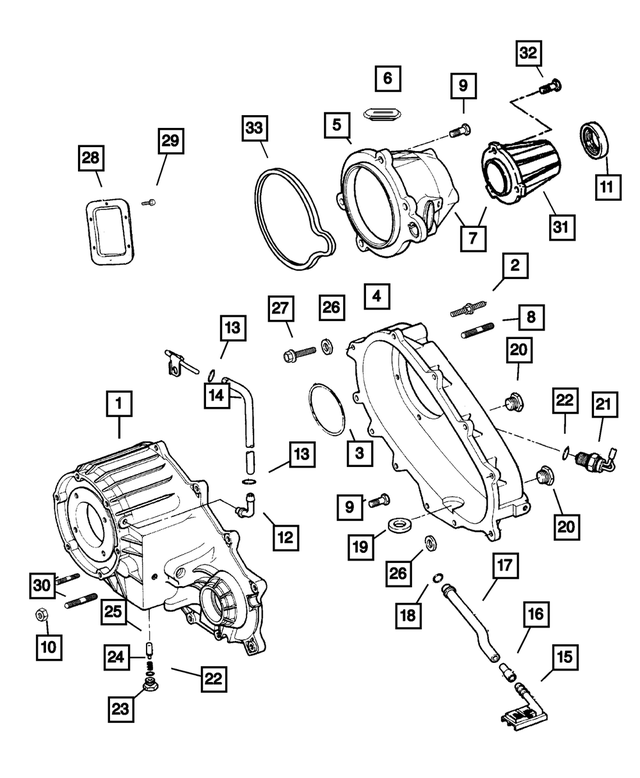 2001-2002 Dodge Transfer Case Switch 53001101AB | Mopar eStore