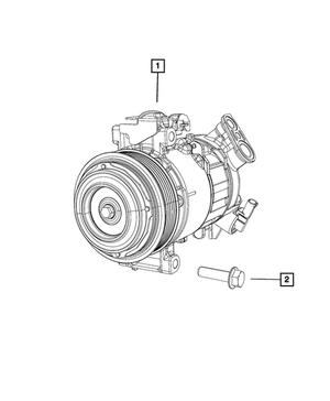 2015-2021 Mopar Air Conditioning Compressor 68245074AA | Mopar eStore