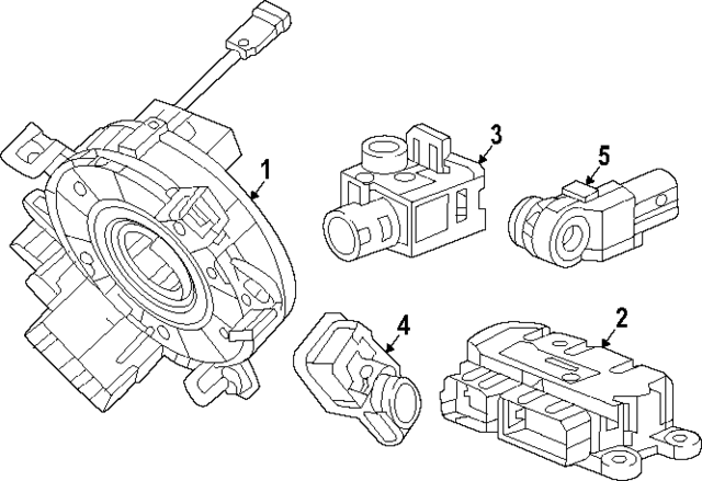 2023-2024 GM Clock Spring 13549383 GM | GMPartsDirect.com