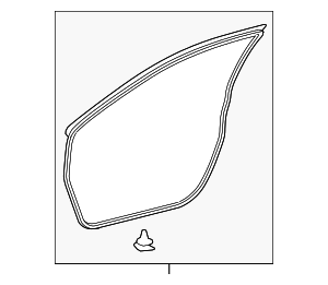 2015-2017 Toyota Camry Surround Weather-Strip Door, Toyota Camry ...